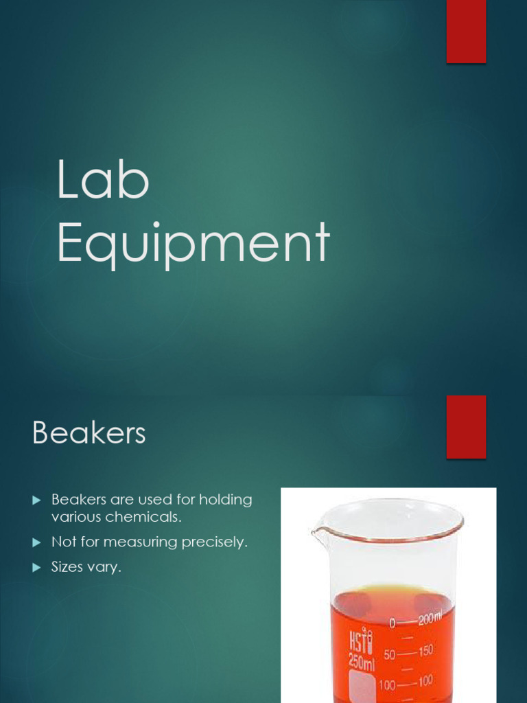 Lab Equipment | PDF