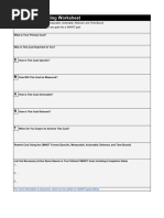 2025 Goal Setting Worksheet Guide | PDF