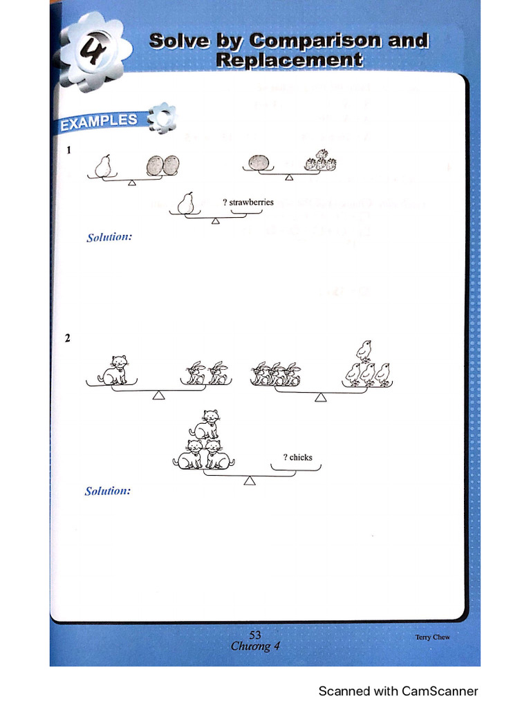 Chuyên đề 4. Solve by Comparison & Replacement | PDF