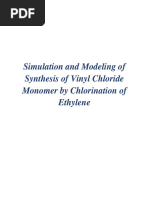 VCM Production | PDF | Polyvinyl Chloride | Chemical Substances