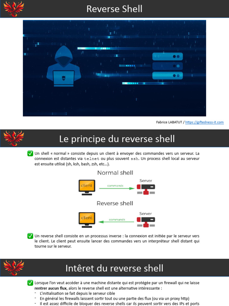 Les Principes Du Shell Reverse (Reverse Shell) Et Du Tunnel SSH Reverse (Reverse SSH Tunnel ...