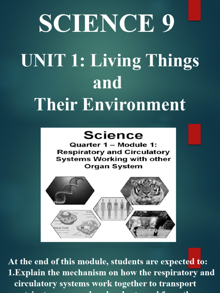 SCience 9 Week 1 | PDF | Wellness | Science & Mathematics