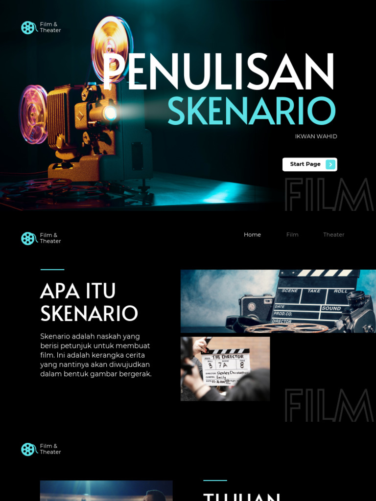 Panduan Menulis Skenario Film | PDF | Griya & Taman | Seni