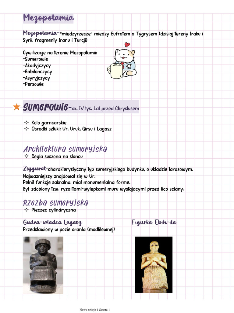 Mezopotamia-Historia Sztuki | PDF