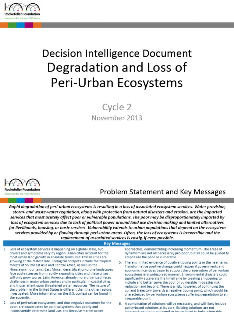 Degredation-and-Loss-of-Peri-Urban-Systems | PDF | Poverty | Poverty ...