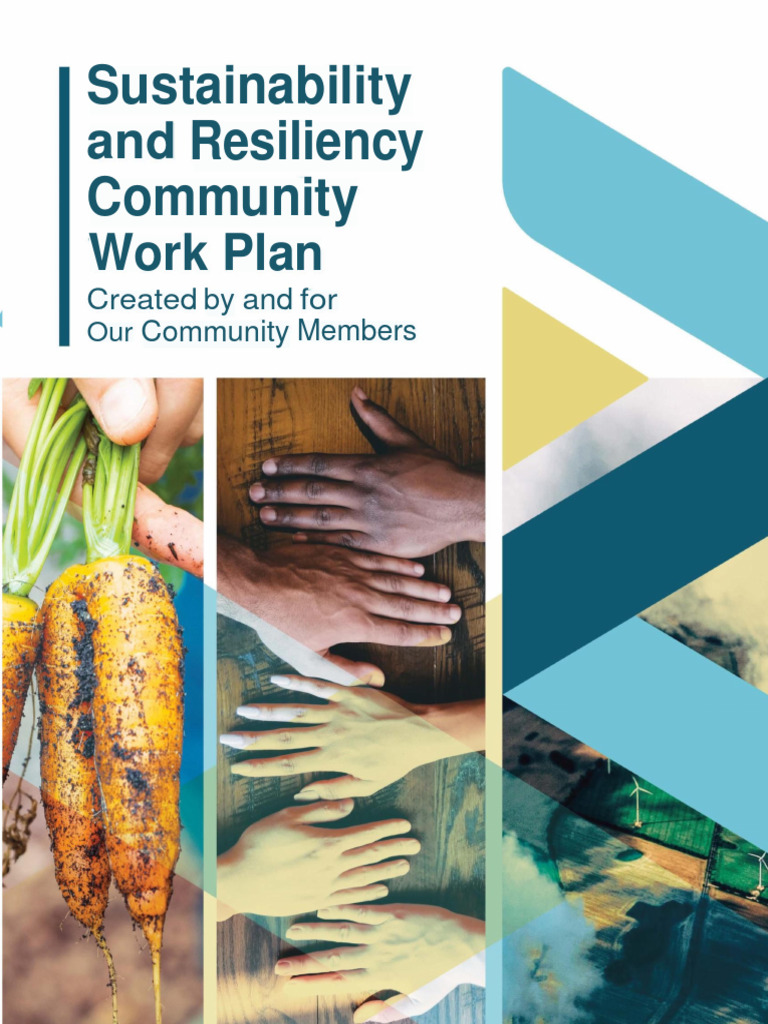 Sustainability and Resiliency Work Plan Updated Version 7.22.24 | PDF ...