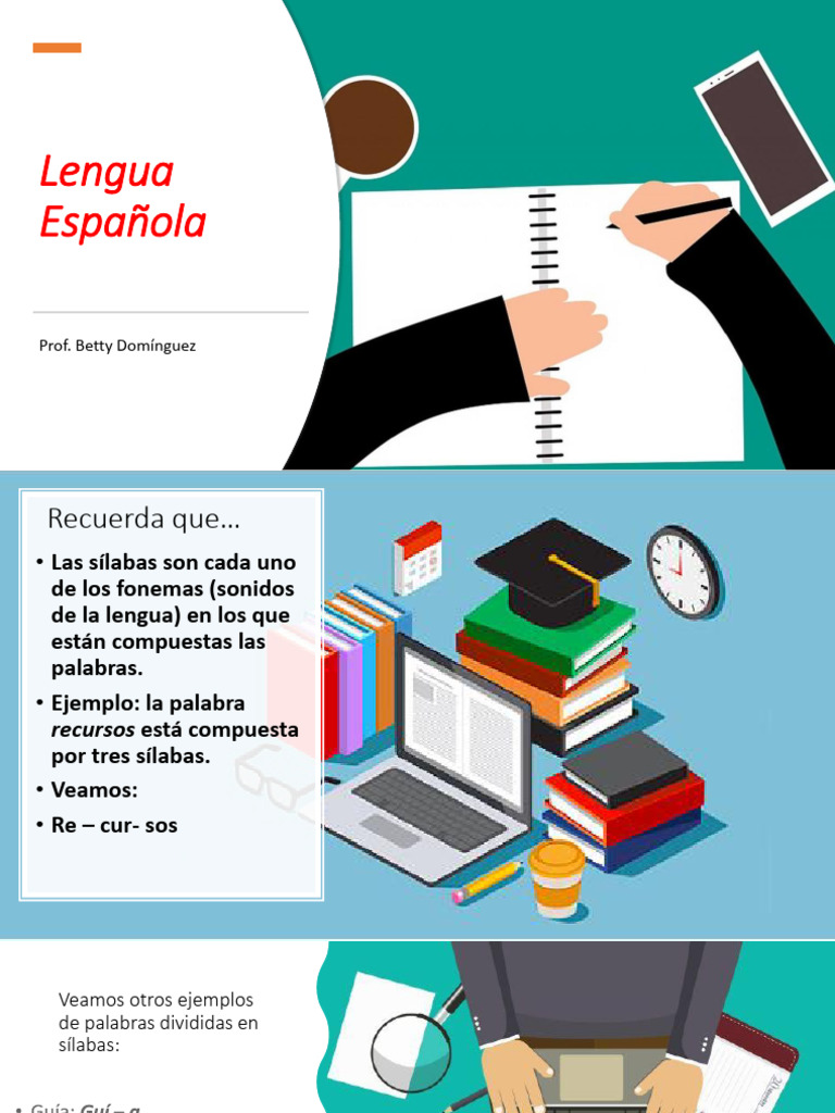 La Sílaba Tonica en Hiatos y Diptongos | PDF | Sílaba | Fonética