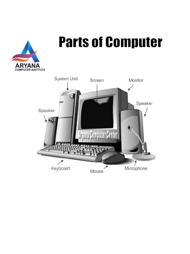 Parts of Computer | PDF