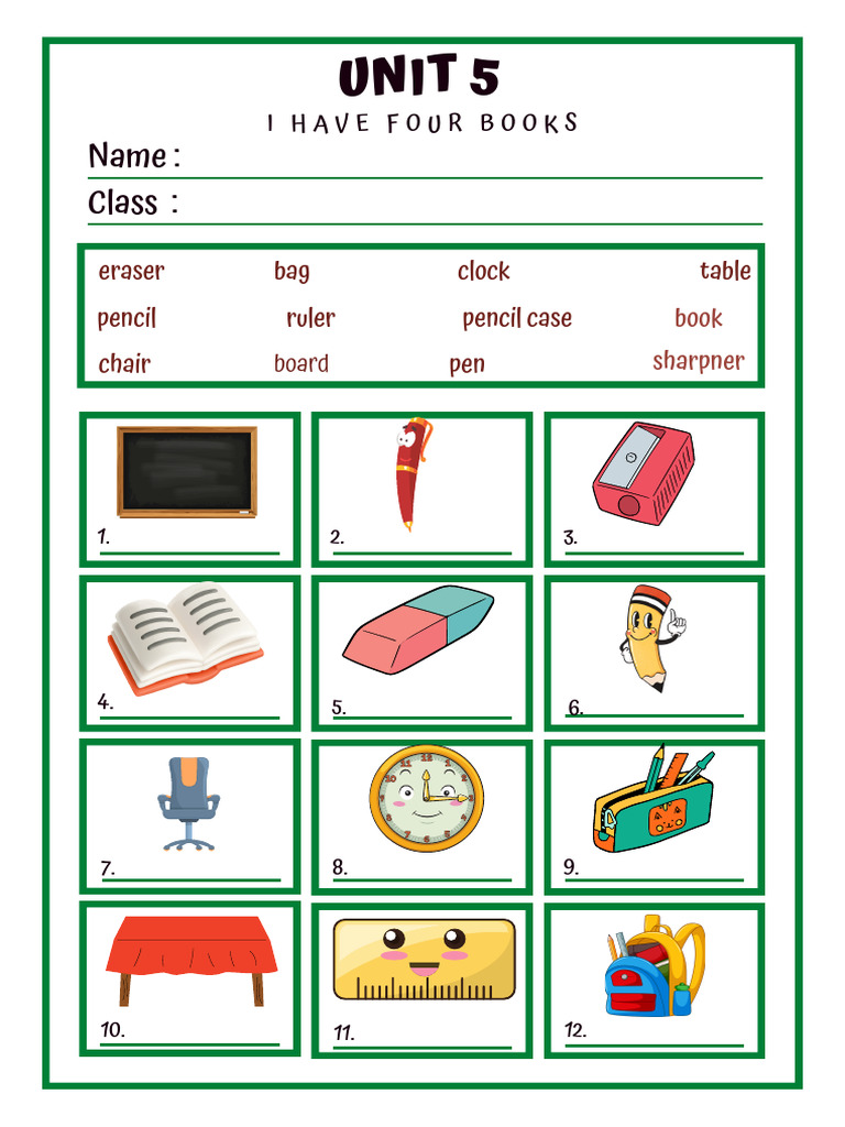 LKPD I Have Four Books | PDF