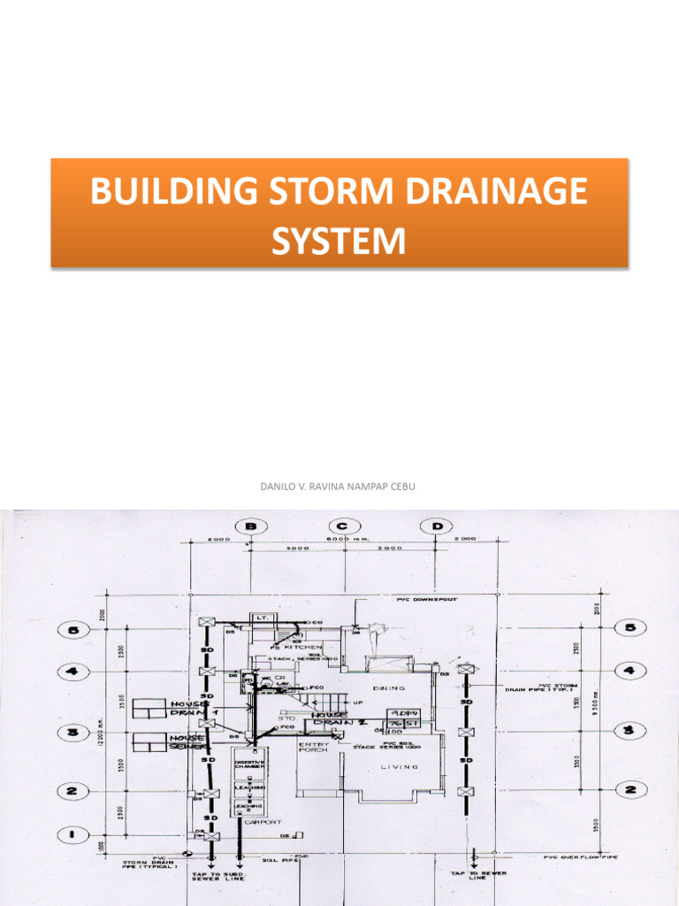 Storm Drainage System | PDF | Storm Drain | Sanitary Sewer