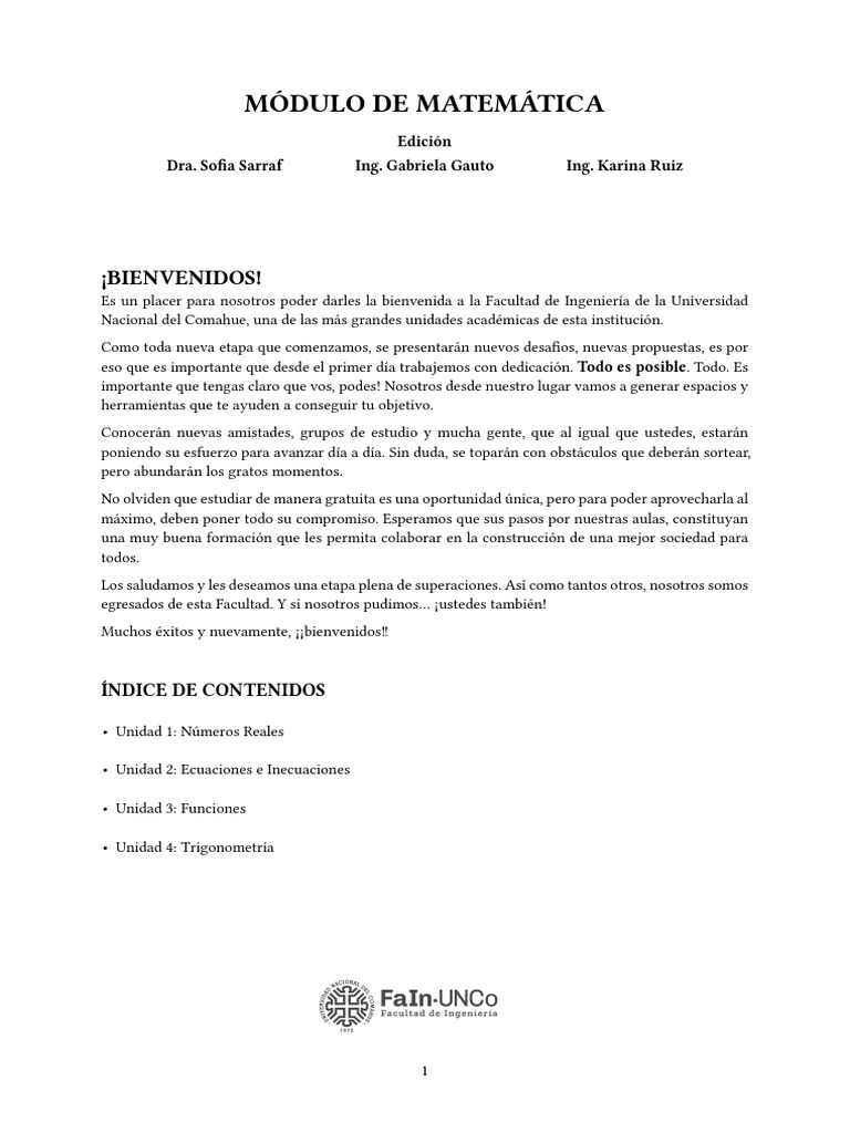 Ingreso 2024 Cuadernillo Matemática | PDF | Números | Raíz cuadrada