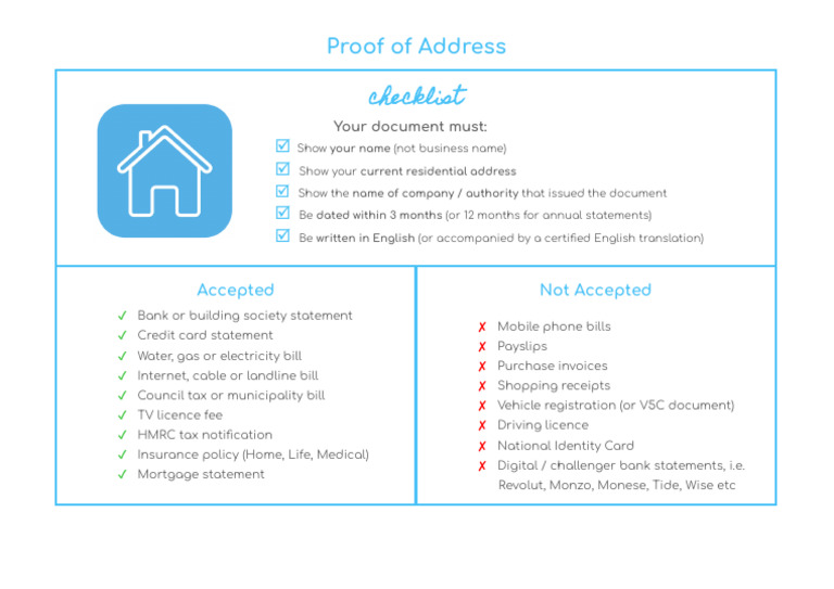 Proof of Address | PDF