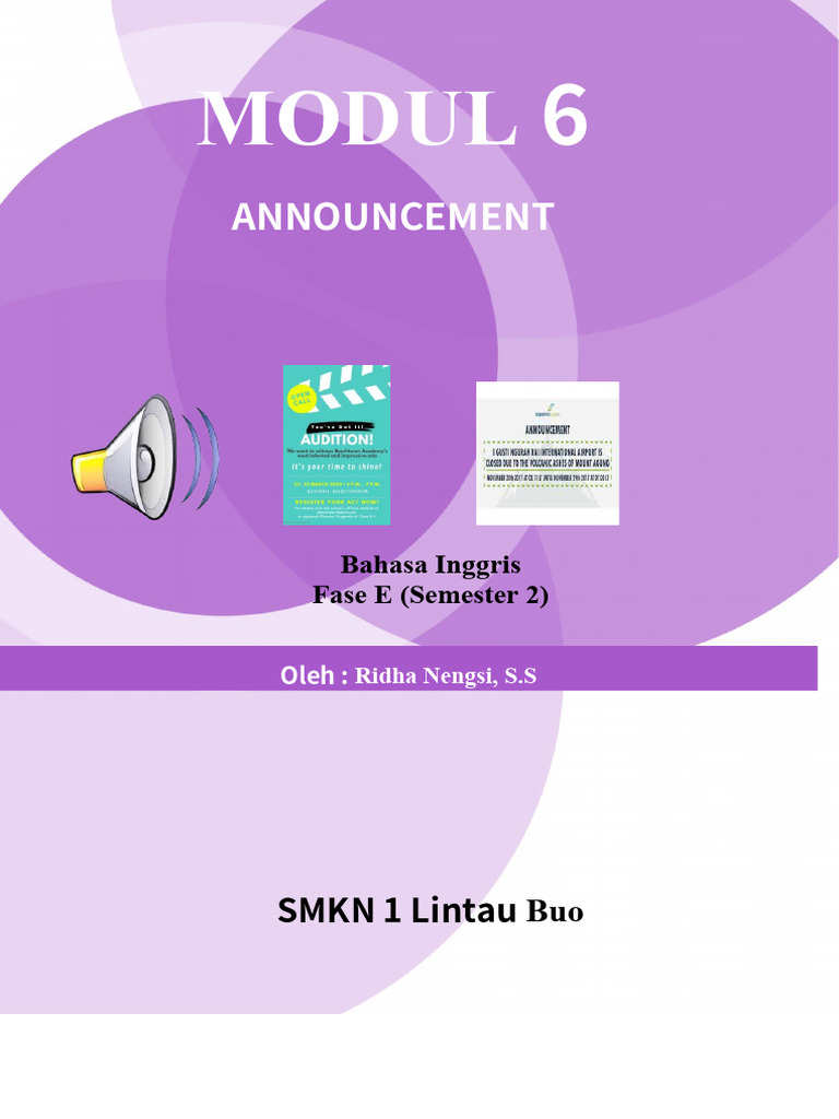 Modu INVITATION | PDF | Karier & Perkembangan