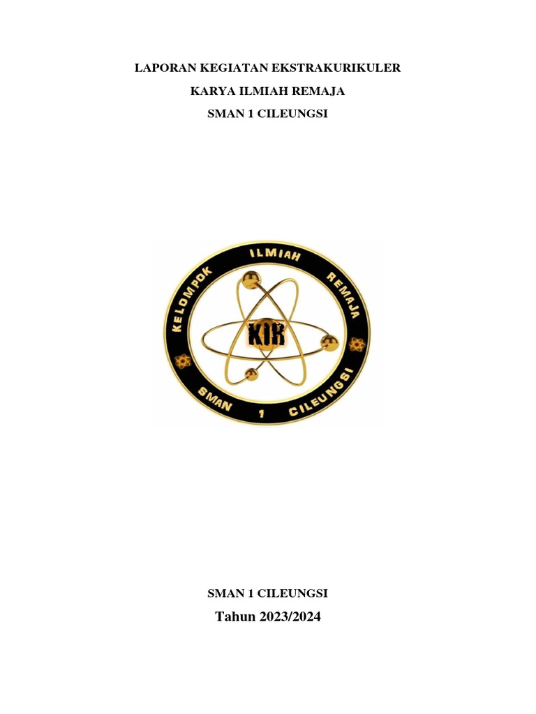 Proposal Kir | PDF | Karier & Perkembangan