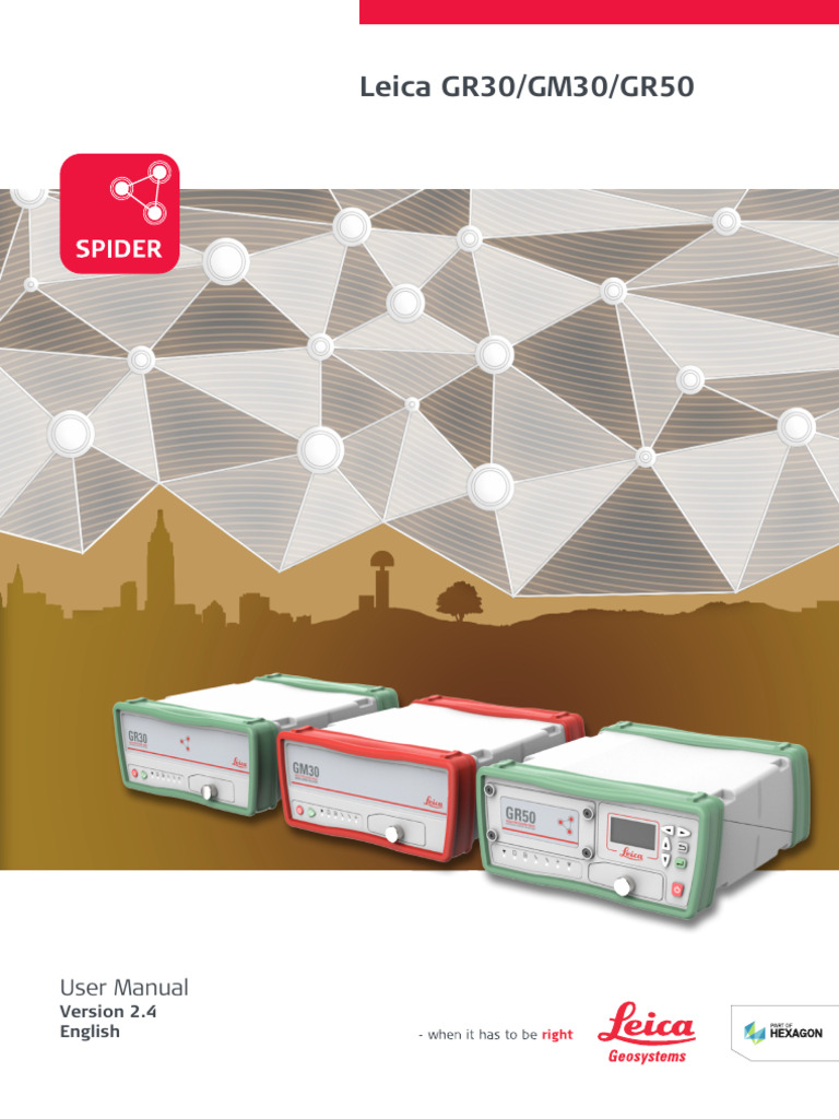 Leica GR30 GM30 GR50 UM v2-4-0 en | PDF | Electromagnetic Compatibility ...