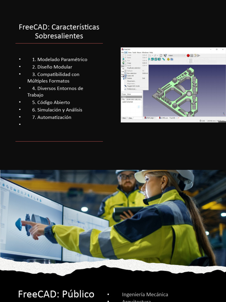 Tinkercad_FreeCAD_Presentacion | PDF