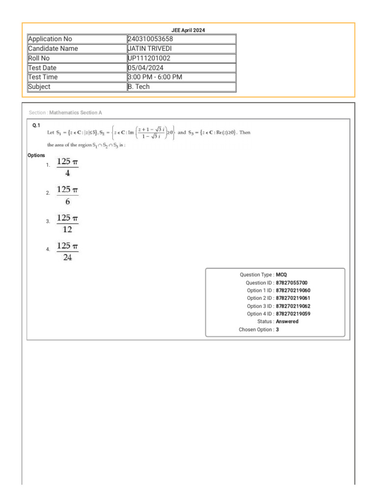 answer (1) | PDF | Multiple Choice | Evaluation Methods