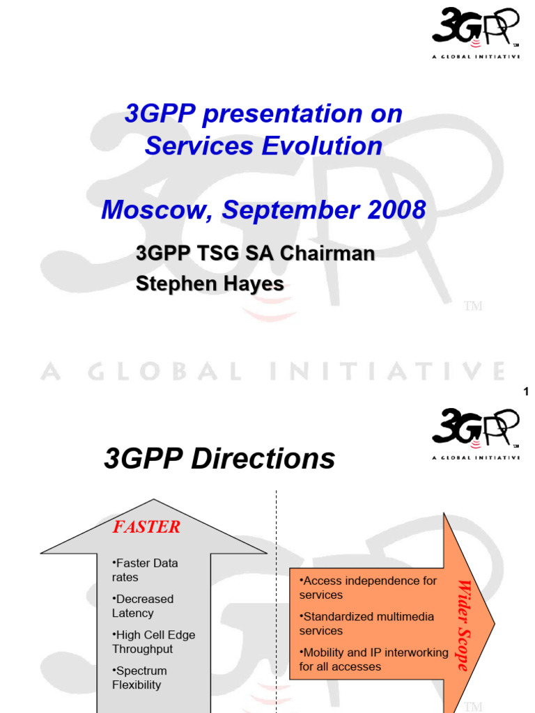 3gpp Service Evolution | PDF | Ip Multimedia Subsystem | Lte (Telecommunication)