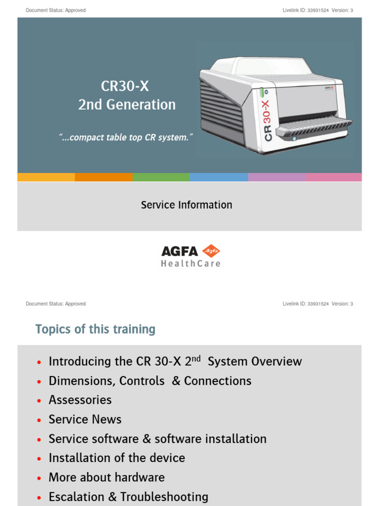 CR30-X 2nd Generation Delta Service Training PDF | PDF | Usb ...