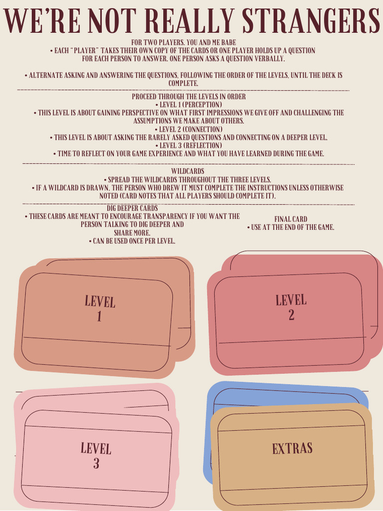 Engaging Two-Player Card Game Guide | PDF | Perception
