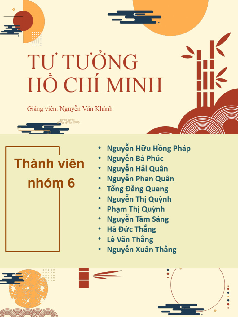 Nhóm 6 - TTHCM | PDF