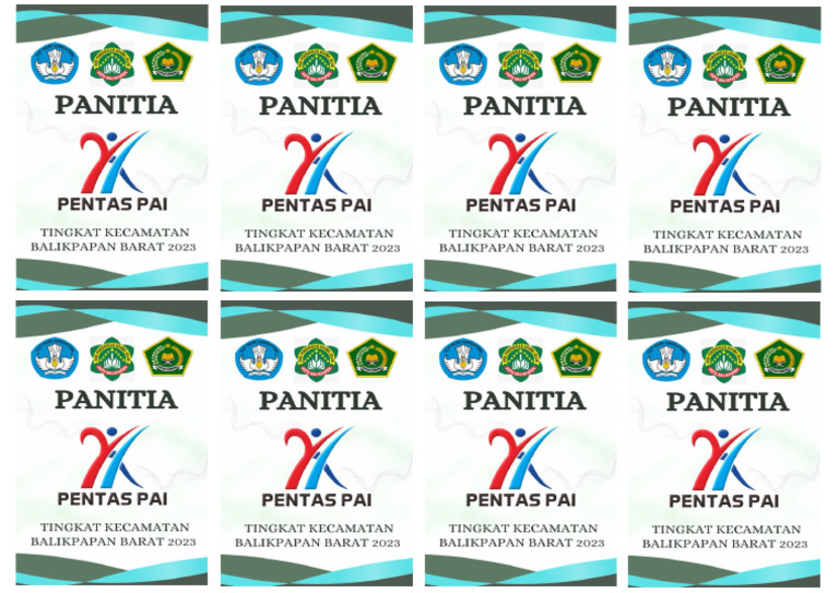 Badge Panitia | PDF