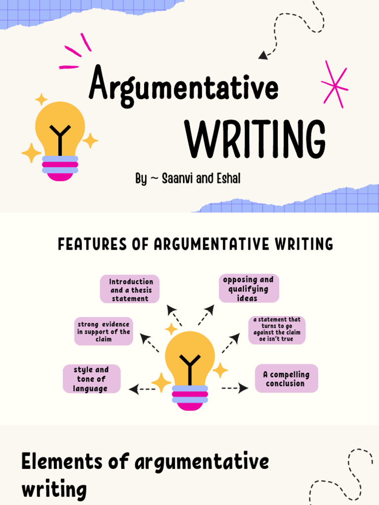 Essential Elements of Argumentative Writing | PDF | Procrastination ...