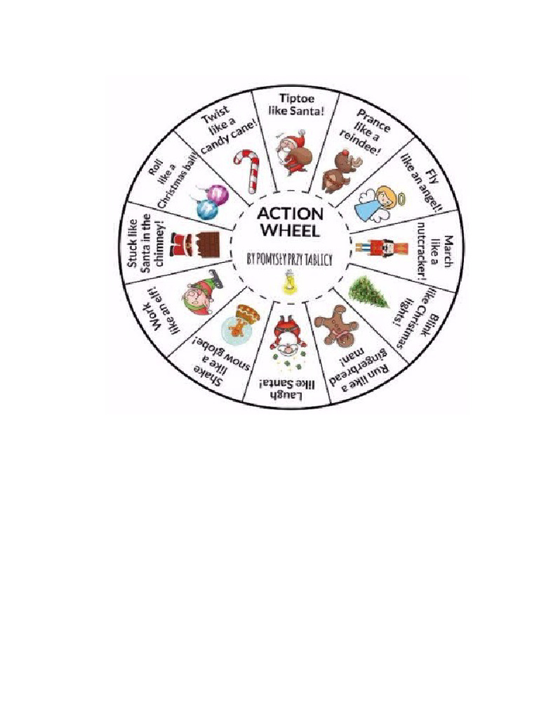 Christmas Action Wheel | PDF