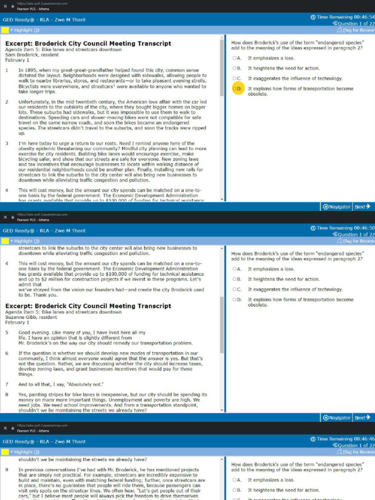 RLA Ready Test 2 | PDF