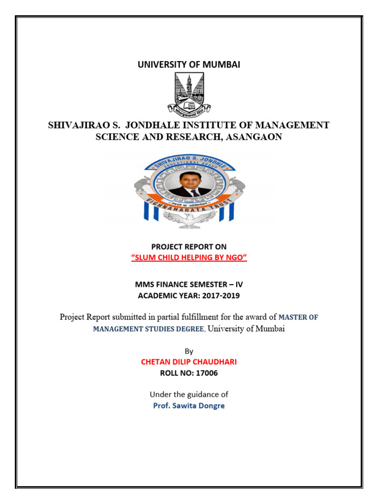 NGO Support for Slum Children's Education | PDF | Non Governmental ...