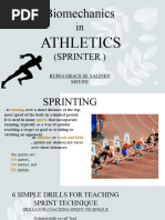 Sprint Start Technique Assessment Guide | PDF