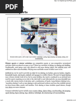 Best 17 Types of Ice Sports | PDF | Sledding | Ice Hockey