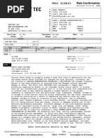 Trucking Rate Confirmation Template | PDF | Transport