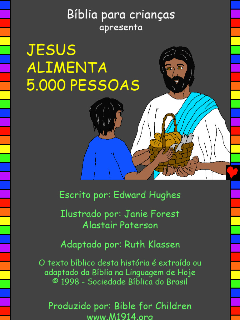 Jesus Alimenta 5.000 Pessoas | PDF | Jesus | Pecado
