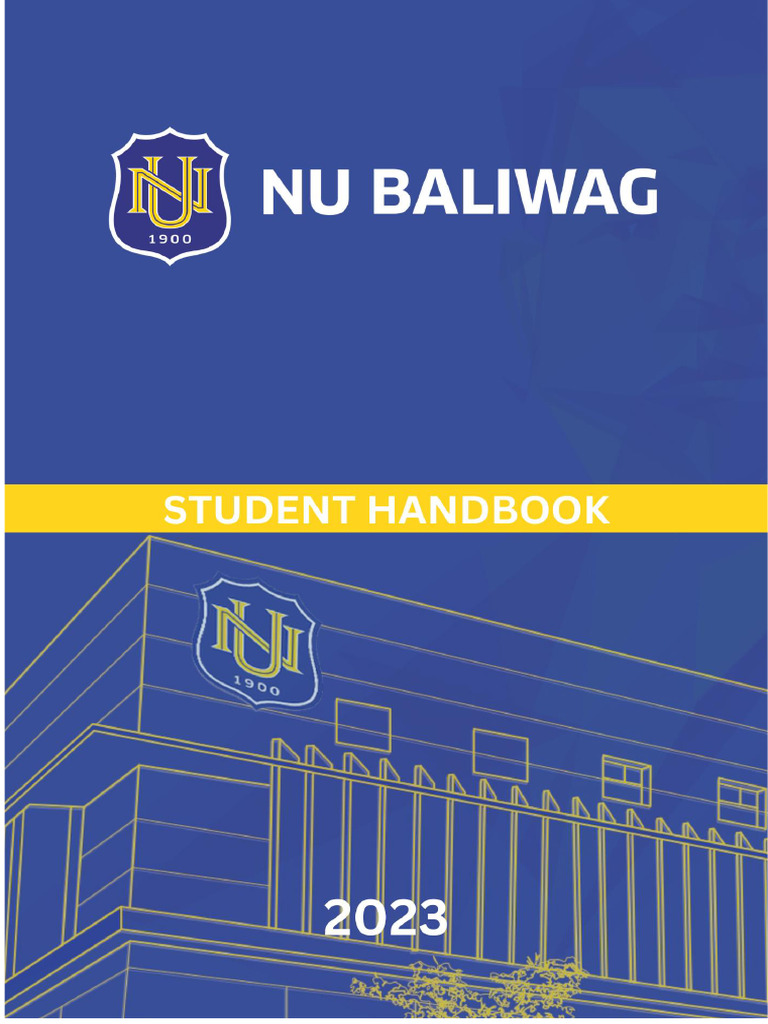 NU Baliwag Handbook 2025 Overview | PDF | Leadership | Thought