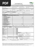 Dengue Death Case Investigation Form (CIF) | PDF | Physical Examination ...