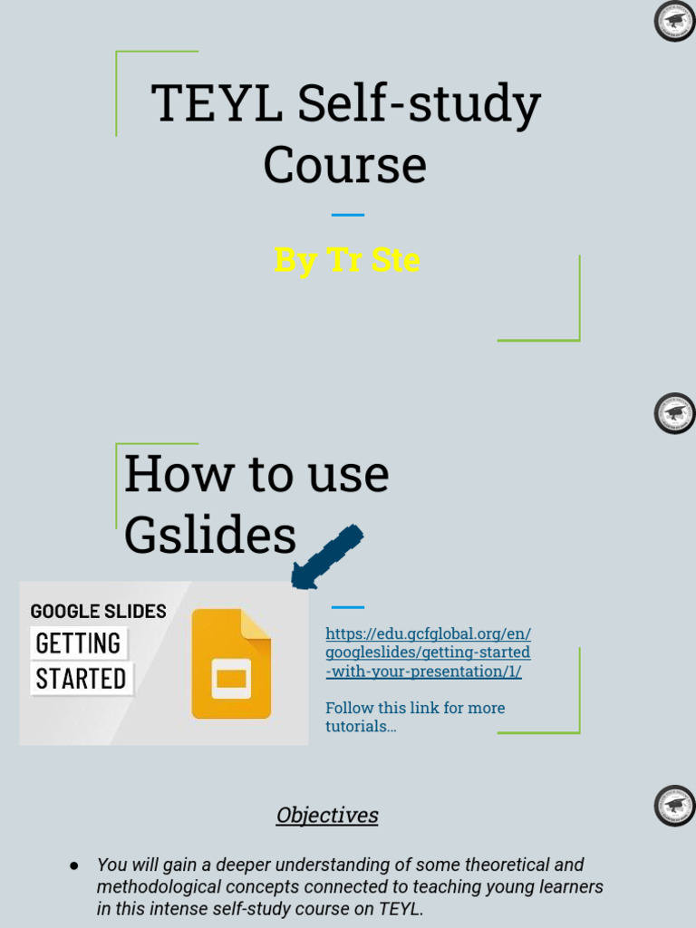 TEYL Self-Study Course Overview | PDF | Second Language | Cognitive Science