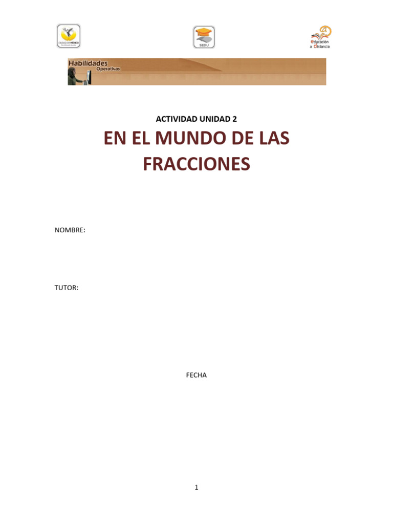 Formato Actividad U2 HO | PDF