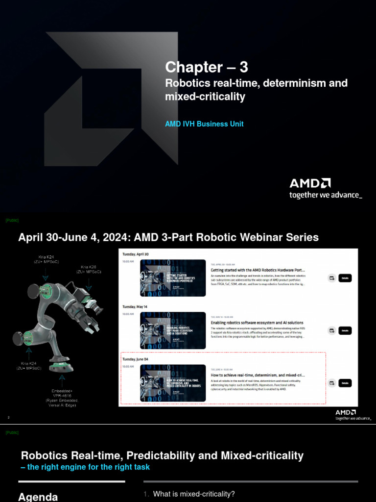 Robotics Webinar Series Session 3 Slides | PDF | System On A Chip ...