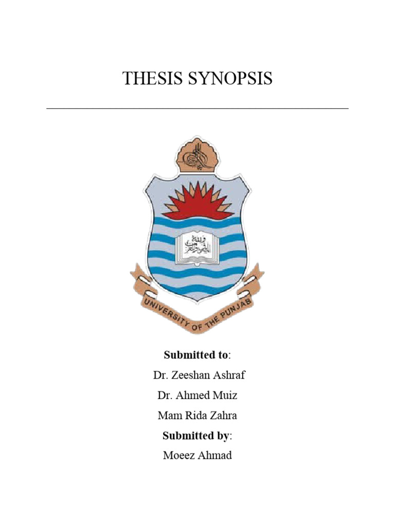 Thesis Design Synopsis | PDF | Tourism | Infrastructure