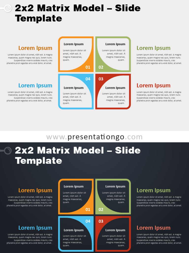 2 1312 2x2 Matrix Model PGo 4 - 3 | PDF