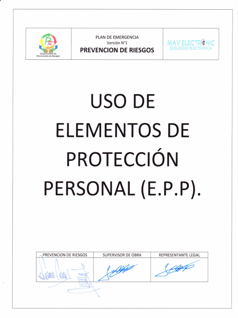 Uso de Epp | PDF | Soldadura | Construcción