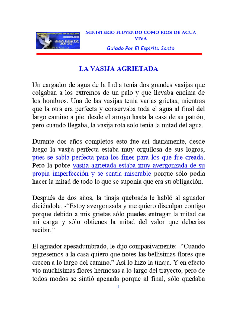 La Vasija Rota 2024 Pdf