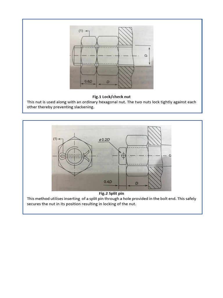 Nut Locking Mechanisms Guide | PDF