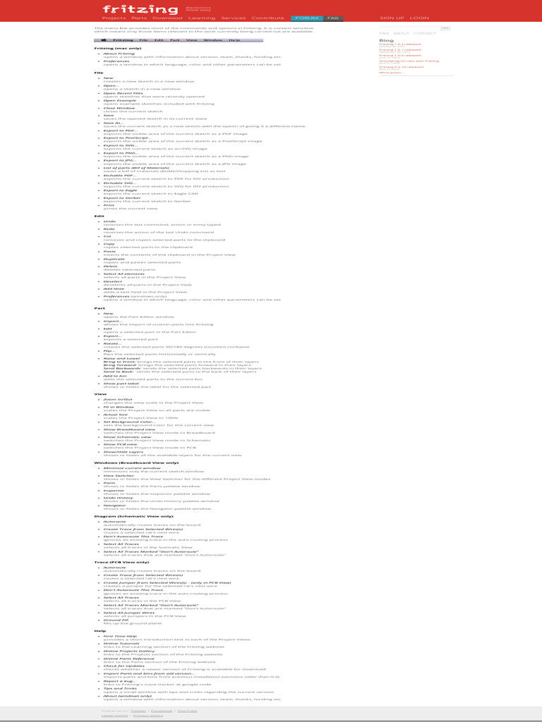 Fritzing - Electronics Made Easy | PDF | Software | Computing
