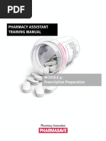 6 Good Dispensing Practice Sop | PDF | Medical Prescription | Pharmacy