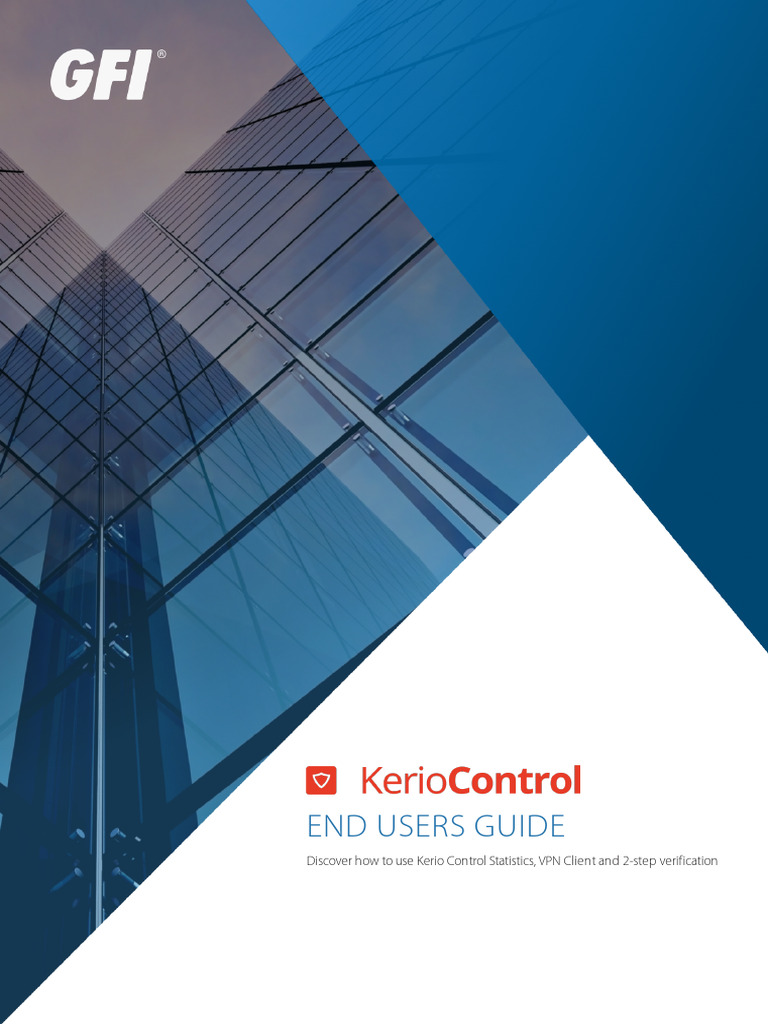 Kerio Control Userguide | PDF | World Wide Web | Internet & Web