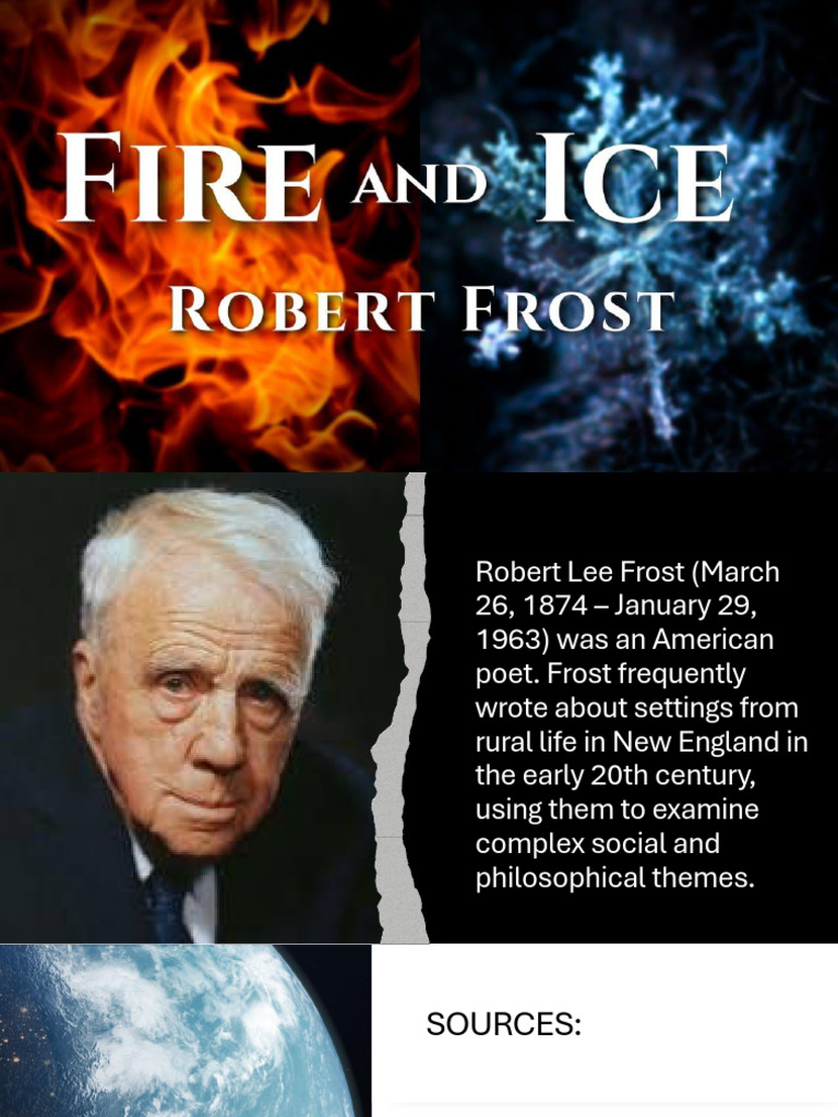 Fire & Ice | PDF | Poetry | Classics