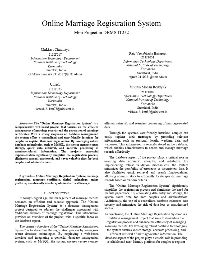 DBMS Report | PDF | Php | Databases