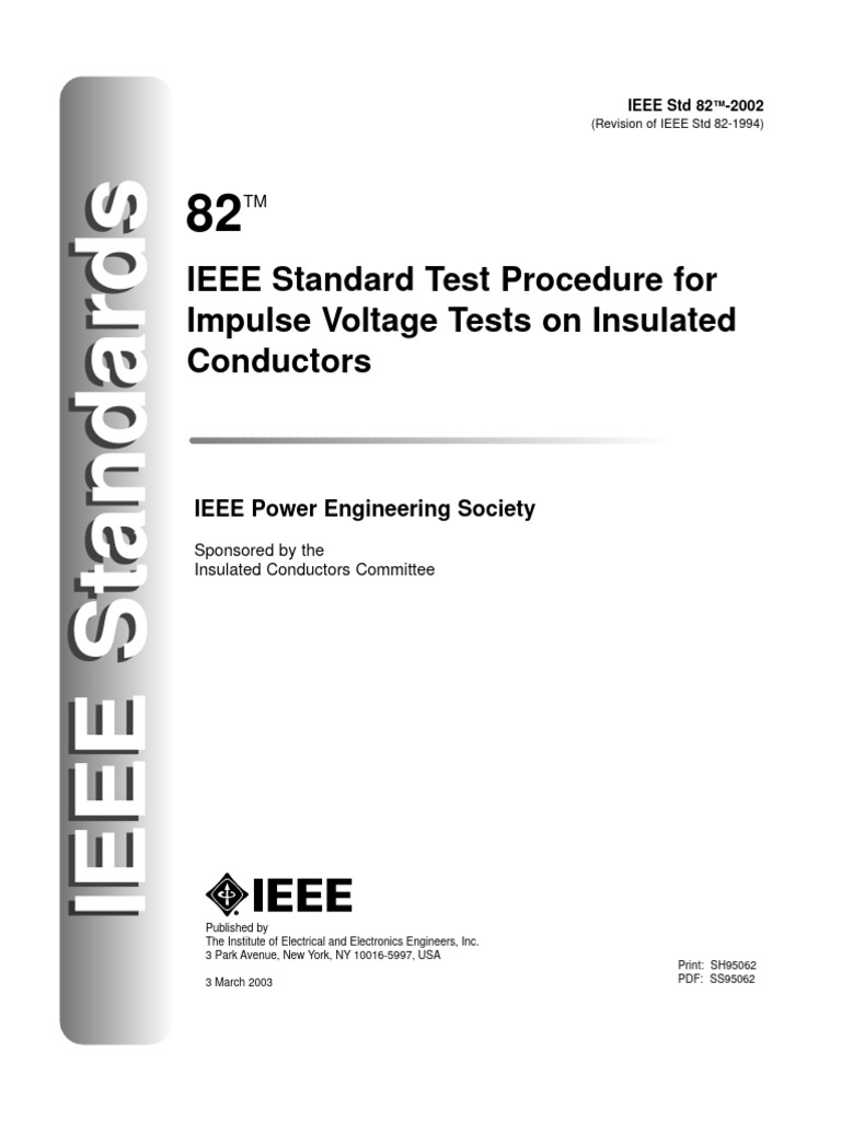 Ieee 82-2002 | PDF | Electrical Engineering | Electricity